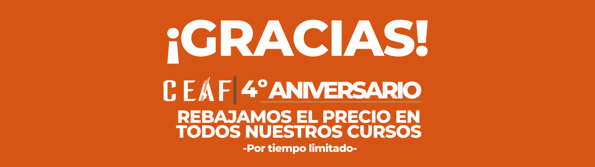 4º ANIVERSARIO CEAF | CEAF